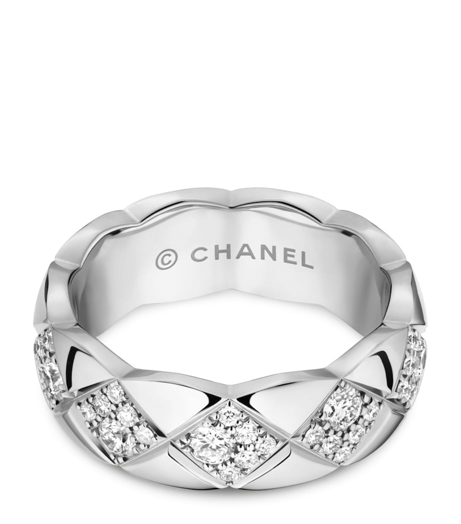White Gold and Diamond Coco Crush Ring - Fine Rings - Feniel