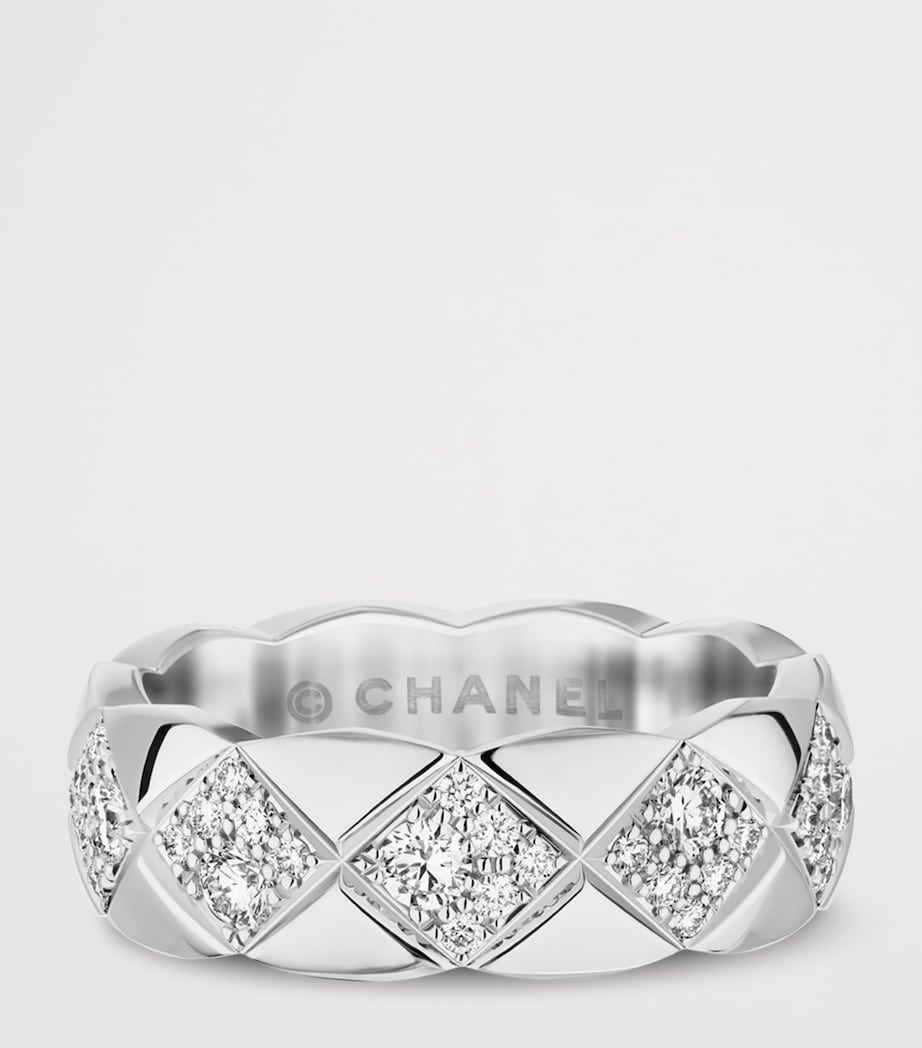 White Gold and Diamond Coco Crush Ring - Fine Rings - Feniel