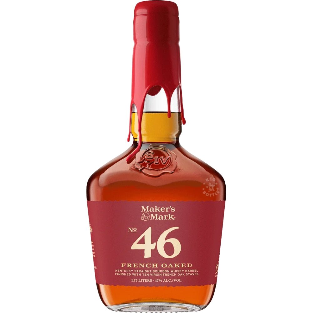 Makers Mark 46 Bourbon Whiskey French Oaked (750 ml) - Whiskey - Feniel ...